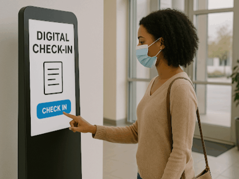 Check-in digital para pacientes: mais agilidade e segurança